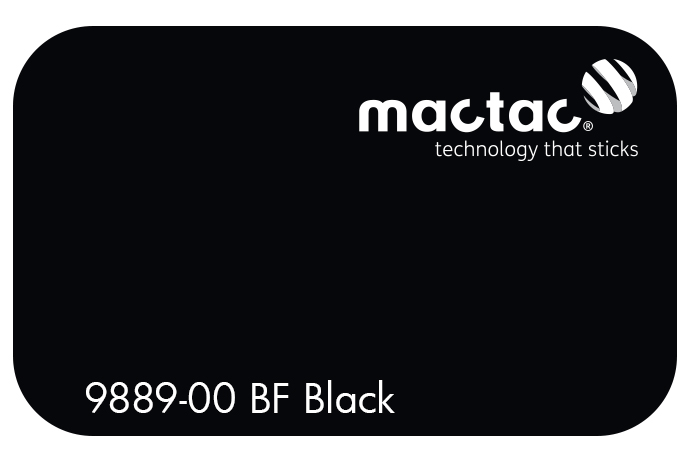 MACTAC BF PRO GLOSS BLACK 610 X 1 | Aarque